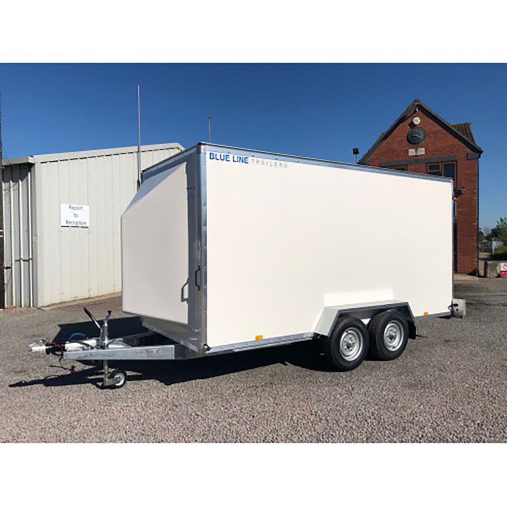 Blue Line Box Van Trailer — Canoe Centre
