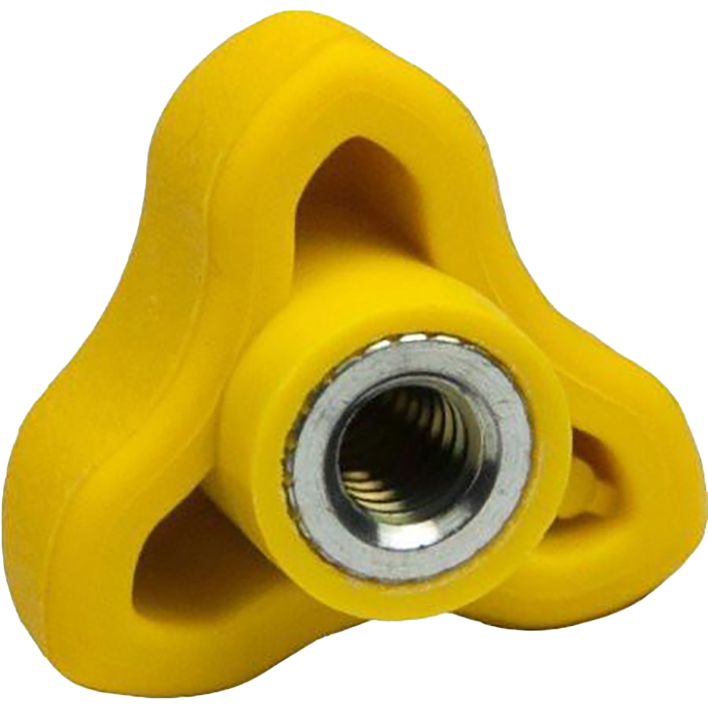 Harmony Tri Wing Nut USA - 2pk Yellow — Canoe Centre